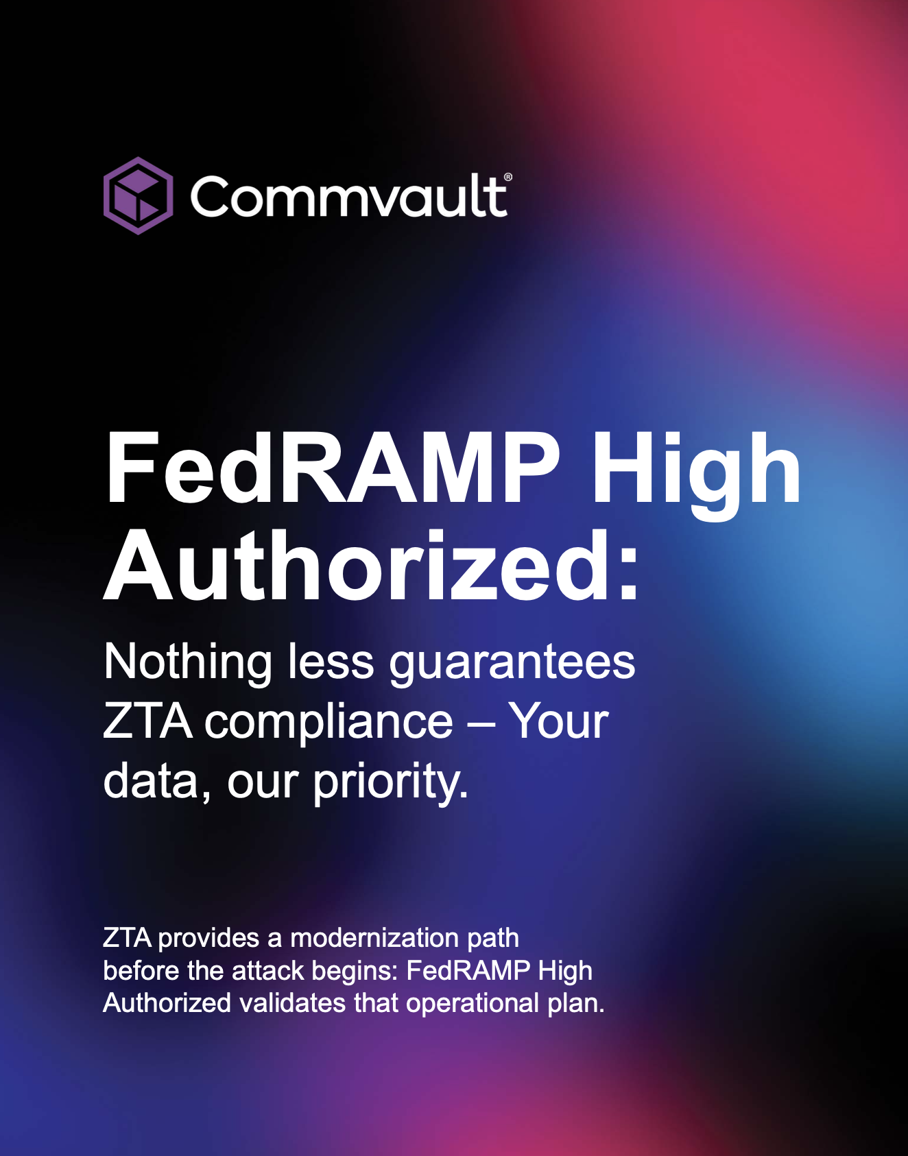 FedRAMP High Authorized: Nothing less guarantees ZTA compliance – Your ...