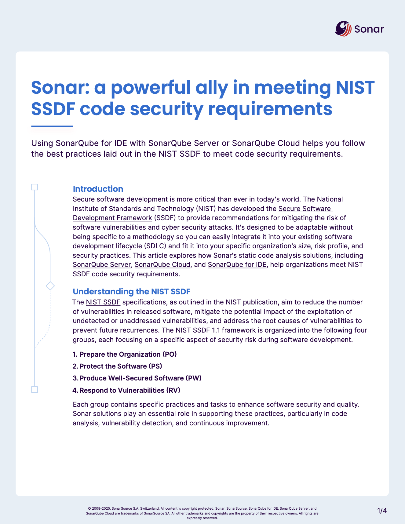 A Powerful Ally in Meeting NIST SSDF Code Security Requirements
