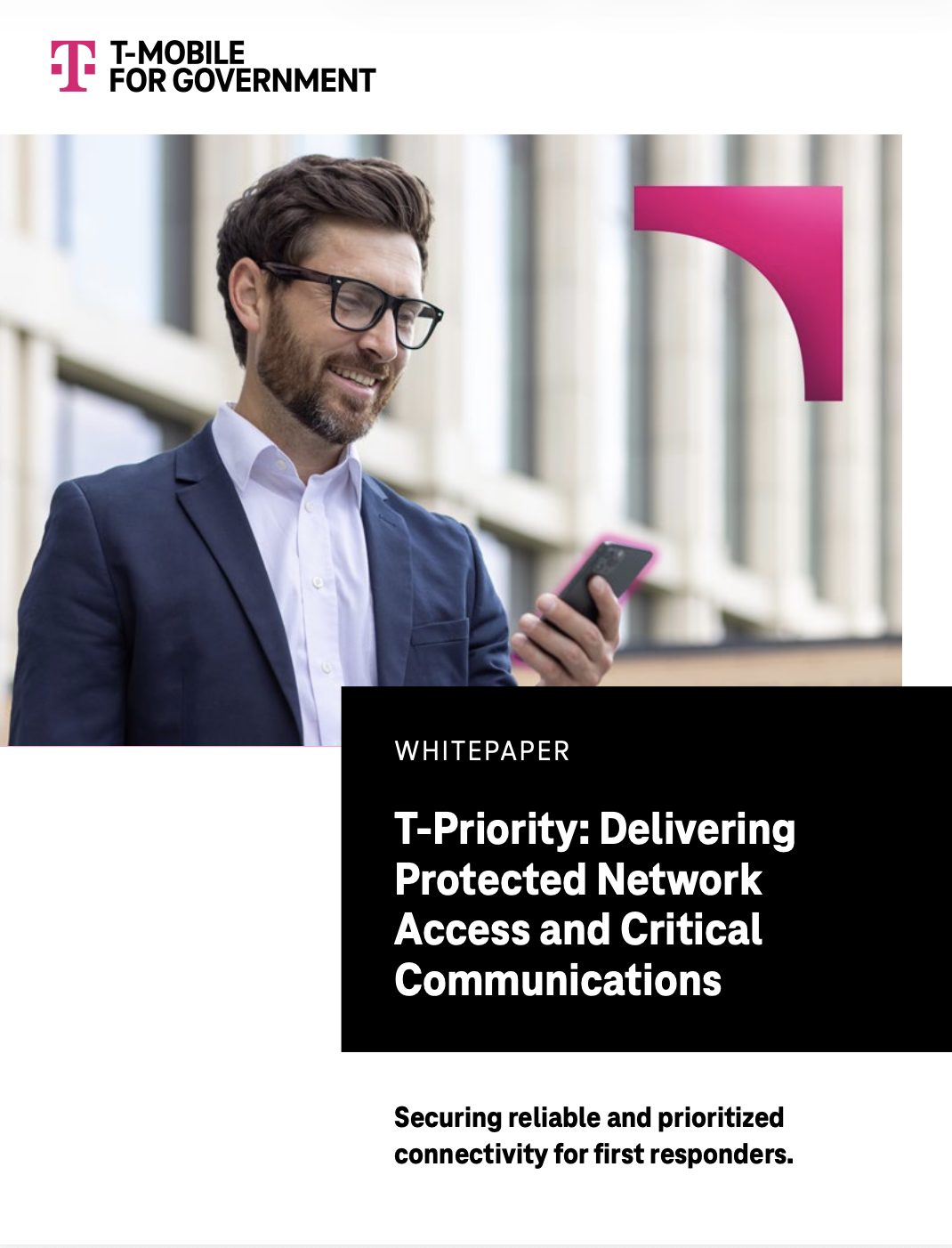 T-Priority: Secure and reliable 5G for first responders