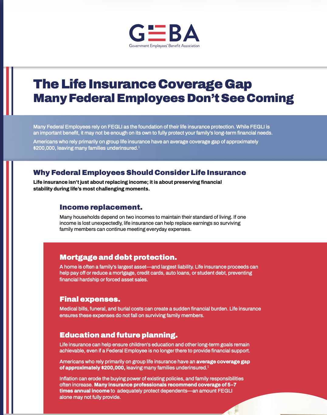 The Life Insurance Coverage Gap Many Federal Employees Don’t See Coming