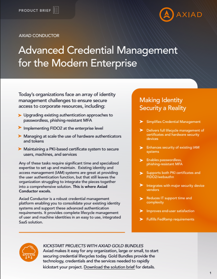 Advanced Credential Management for the Modern Enterprise