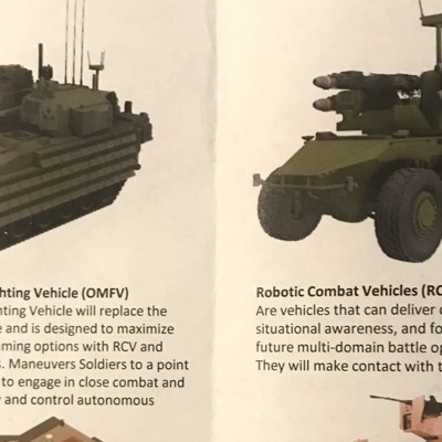 Robot Roadmap: U.S. Army’s Newest Command Sketches Priorities ...