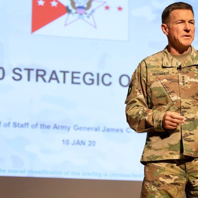 Army Chief Denies Trump’s Claim That Generals Make War for Arms Makers ...