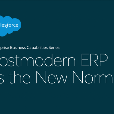 Enterprise Business Capabilities Series: Postmodern ERP as the New ...