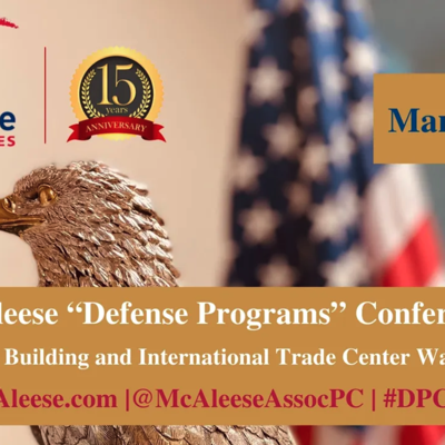 March 7th: McAleese Defense Programs Conference - Government Executive