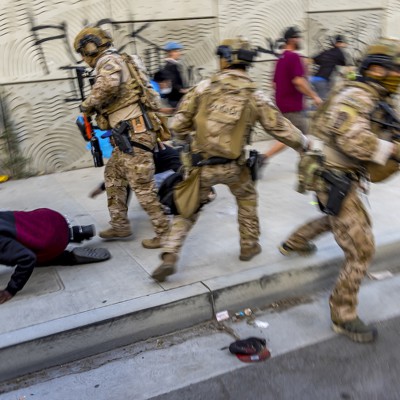 Federal agents made hundreds of protest arrests that prosecutors couldn ...